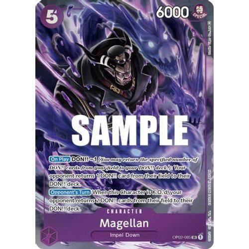 OP02-085SR Magellan (Alternate Art) (Foil)