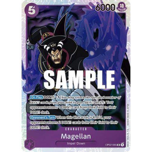 OP02-085SR Magellan (Foil)