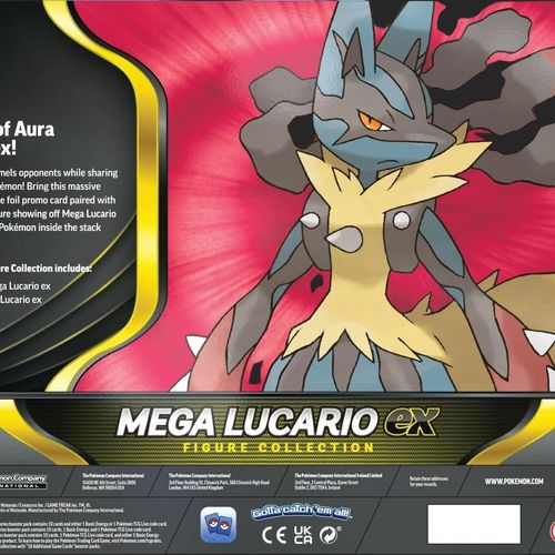 Pokémon Mega Lucario-EX Figure Collection Box | TCGROUPAU Australia