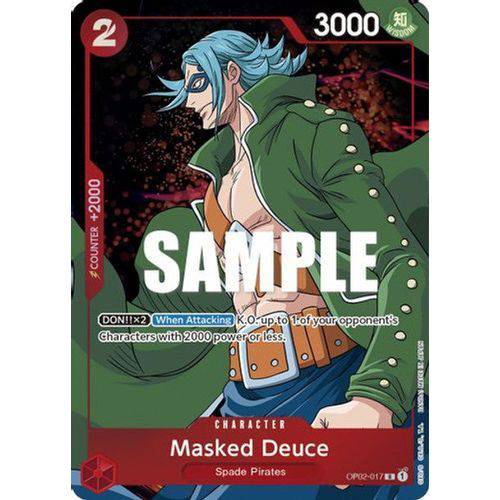 OP02-017R Masked Deuce (Alternate Art) (Foil)